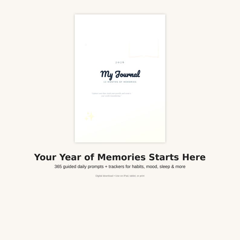 2026 Digital Planner Bundle | Goodnotes, Ipad, Printable PDF (instant ...