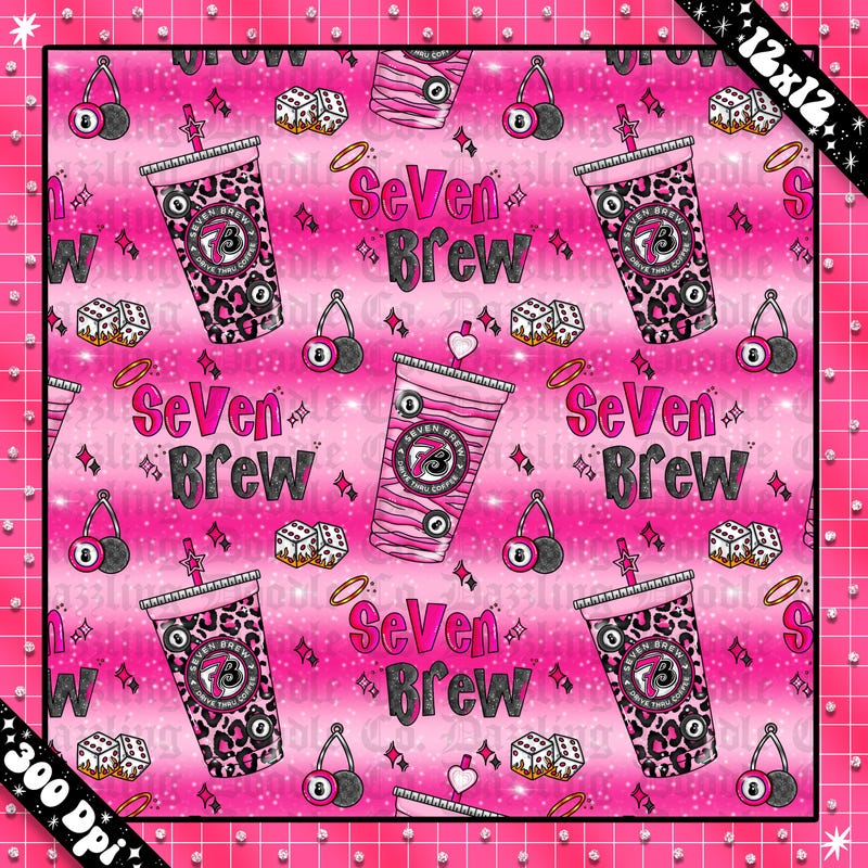 7 Brew Pattern - Etsy