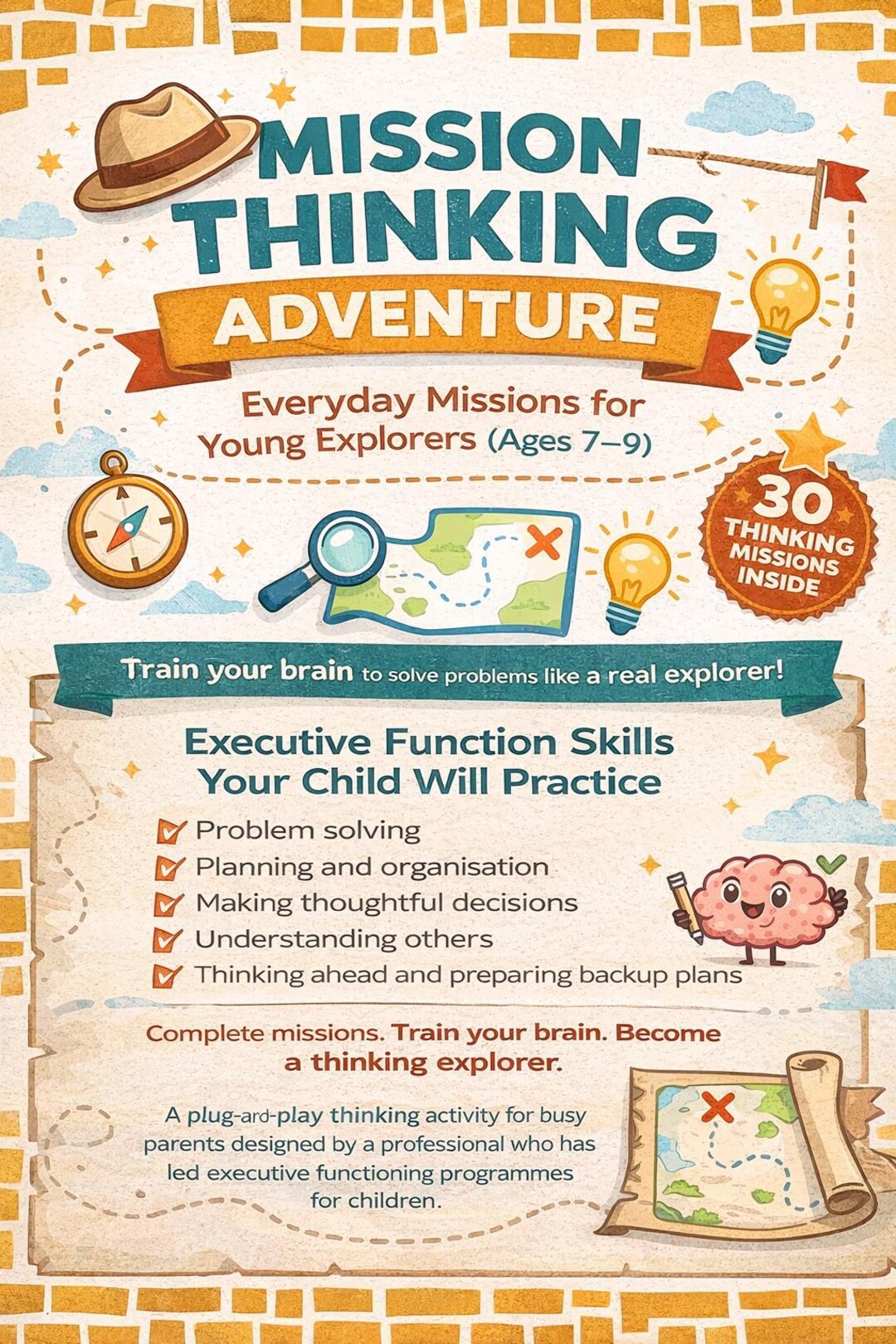 Mission Thinking Adventure: Executive Function Skills for Young ...