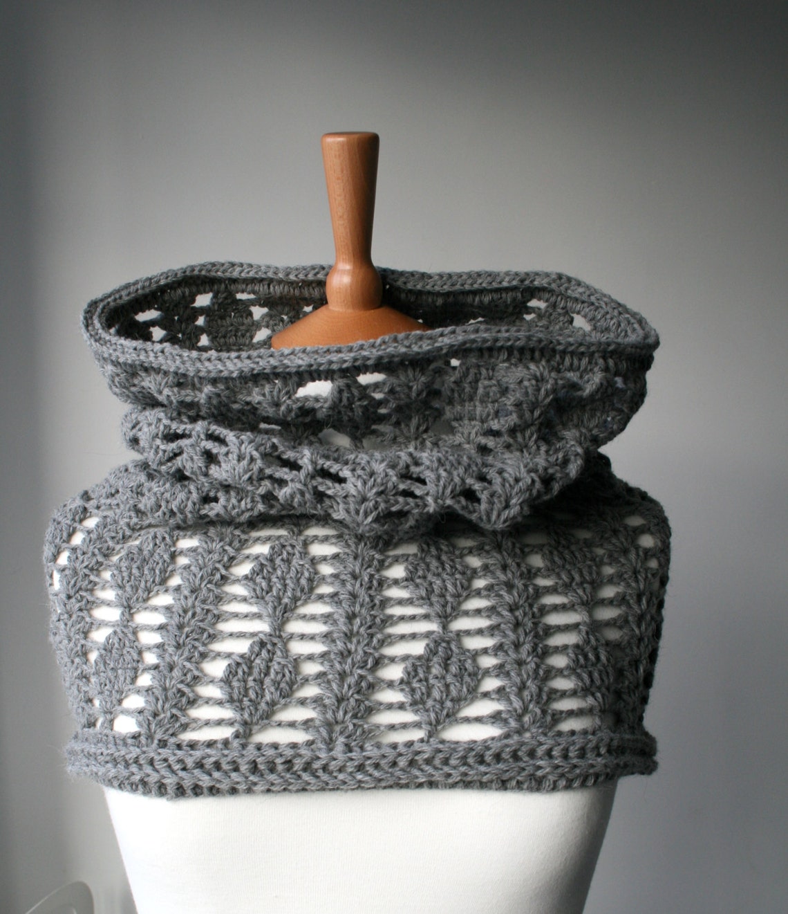 Crochet Pattern Cowl Pattern Snood Crochet Pattern Diamond - Etsy