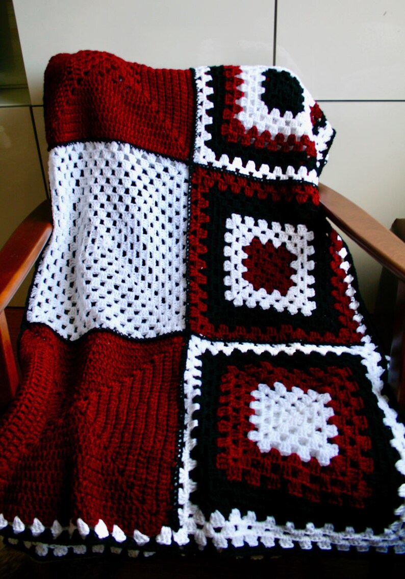 Crochet blanket Ladybug hooded blanket Crochet pattern | Etsy