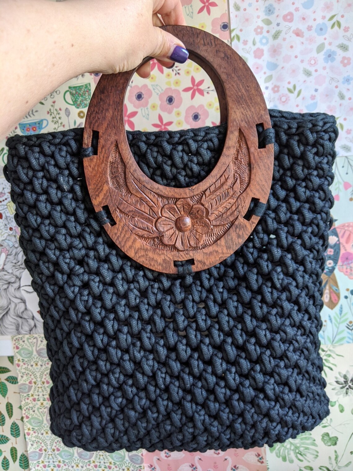 Crochet Pattern Crochet Bag Pattern Textured Tote Bag - Etsy