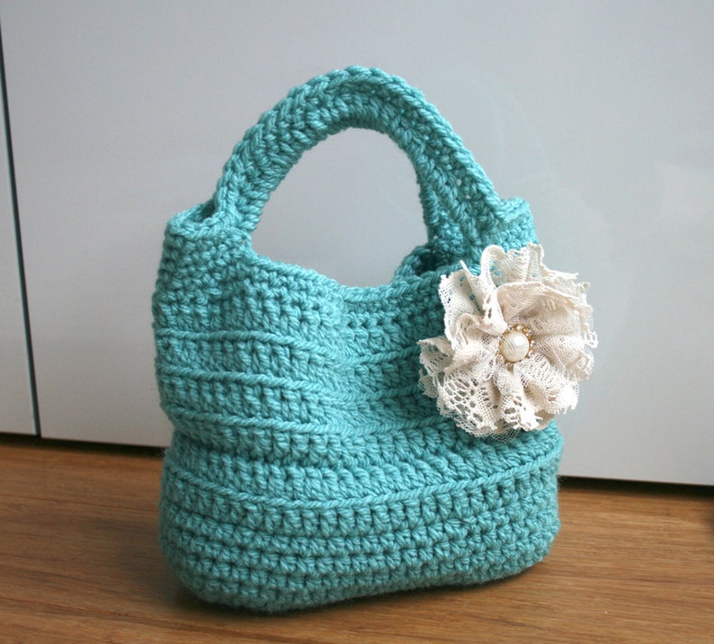 Crochet Pattern Crochet Bag Pattern Vintage Tote Bag Pattern - Etsy