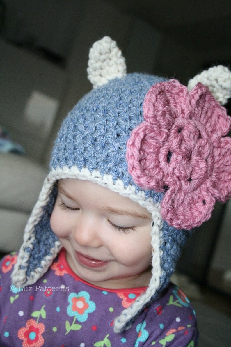 Crochet Pattern Crochet Cat Hat Pattern Baby Hat Pattern Cat - Etsy