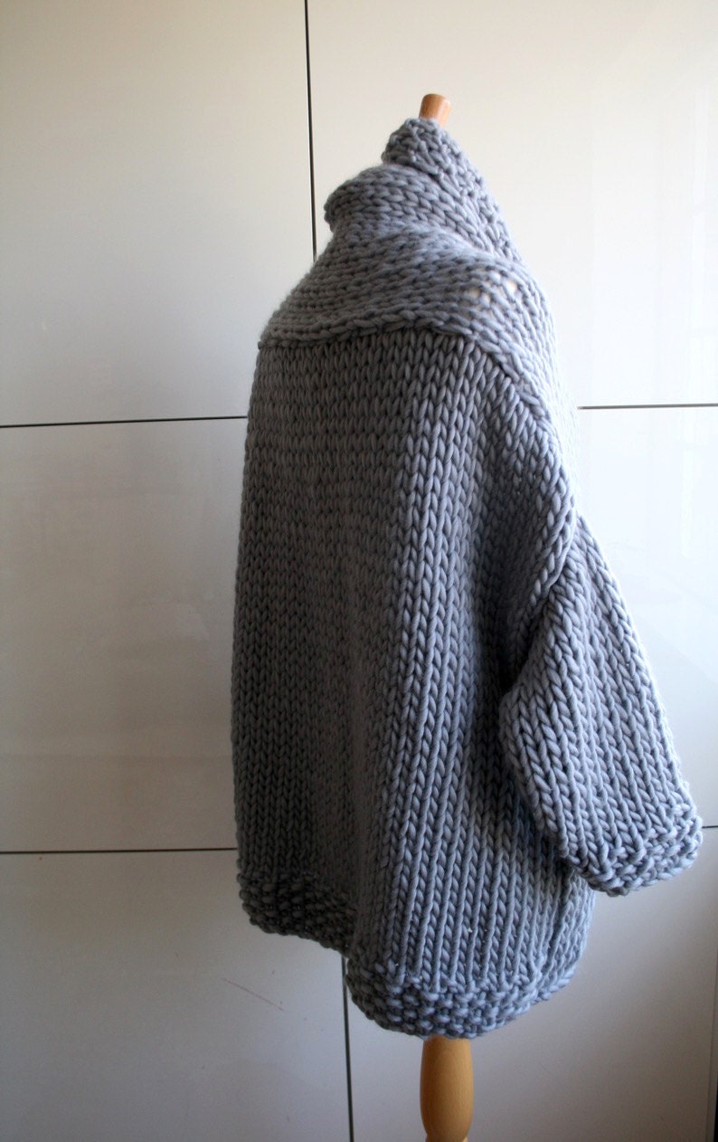 KNITTING PATTERN Coat Sweater Knitting Pattern Oversized - Etsy