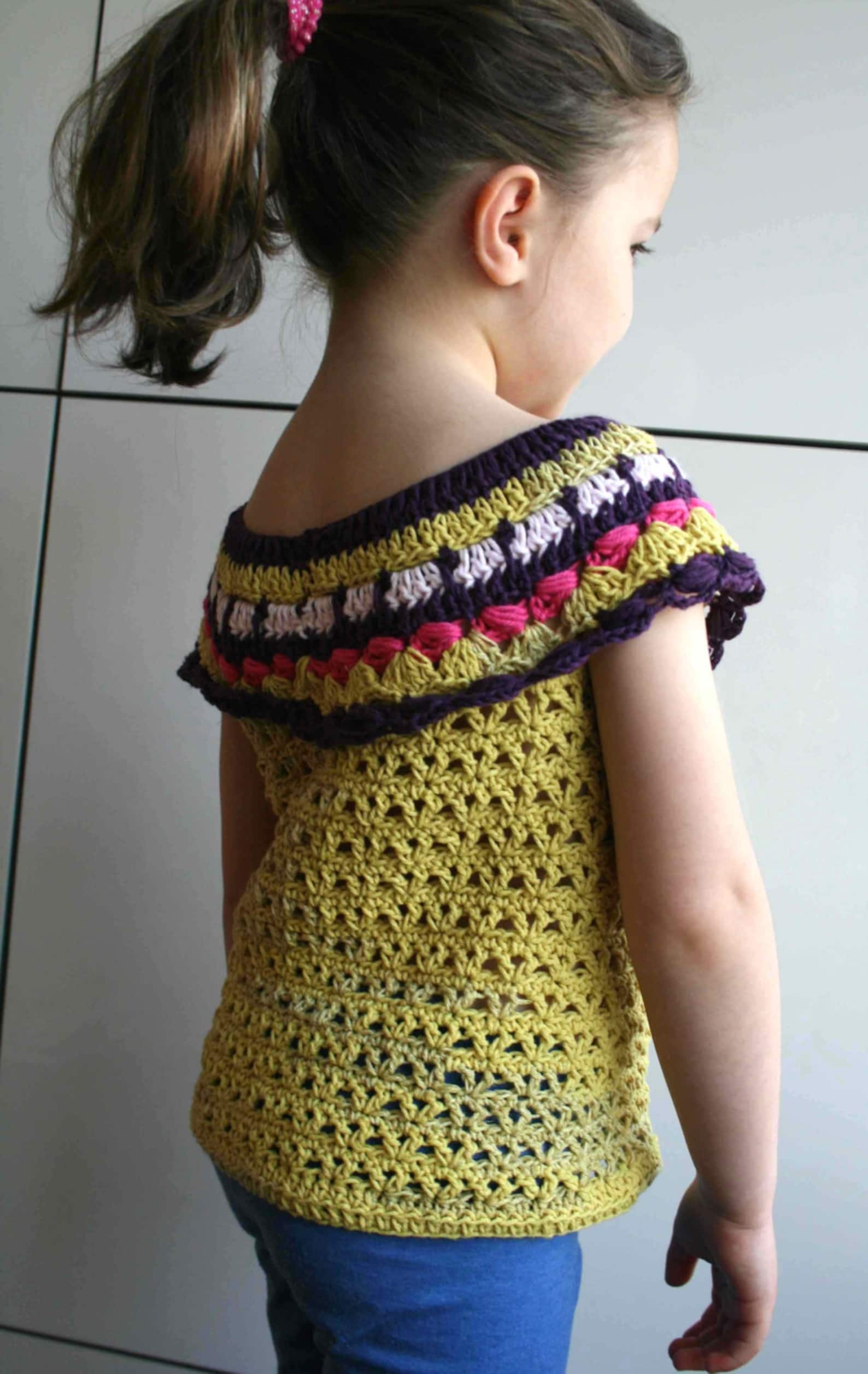 Crochet Pattern Crochet Girls Top Pattern Spring/summer - Etsy