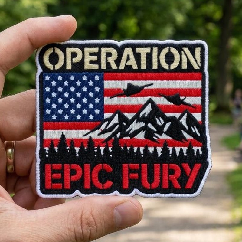 Operation Epic Fury Patch - Etsy