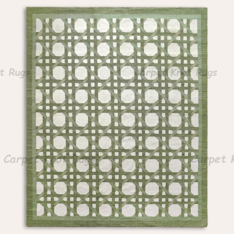 Ivory Wool Flatweave Rug - Etsy