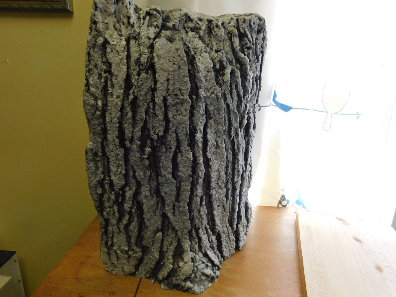 Faux Tree Bark Plaque for Wedding Family Name Initials - Etsy