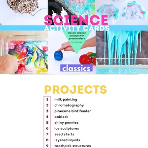 10 Science Activity Cards: CLASSICS - Etsy Canada