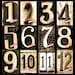 Number Photos Digital Download Printables for DIY Custom Date Wall Art ...
