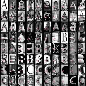 Alphabet Letter Art Photos for Personal Photo Gifts. Spell Your Name in ...