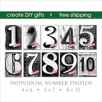 Numbers - Etsy