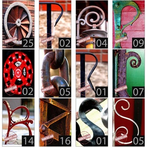 Letter Art Alphabet Photos for DIY Personalized Gifts. Create Custom ...