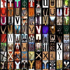 Letter Art Alphabet Photos for DIY Personalized Gifts. Create Custom ...
