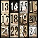 Number Photos Digital Download Printables for DIY Custom Date Wall Art ...
