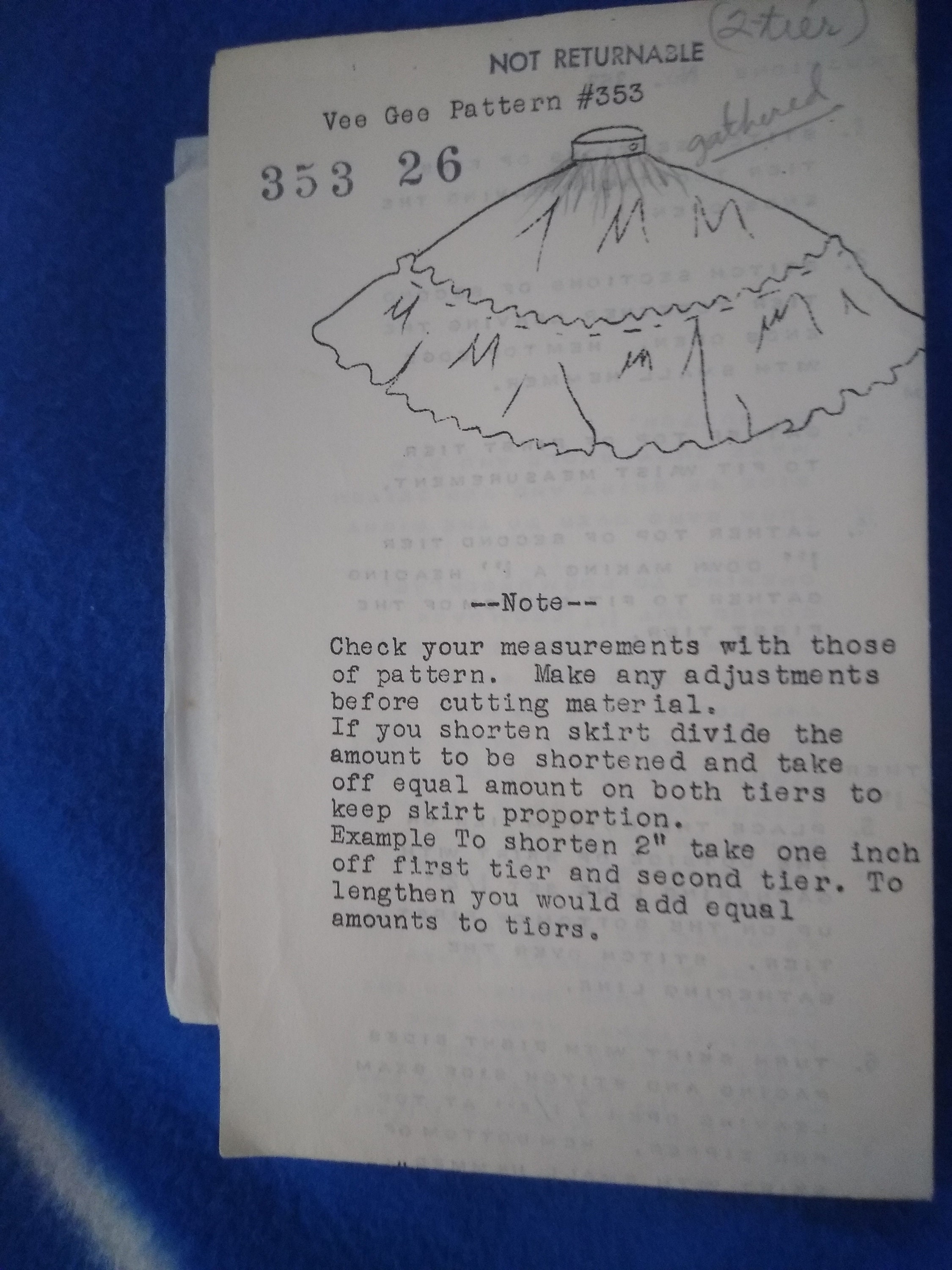 13 Vee Gee Square Dance Patterns (060) Sz. 16 - Etsy