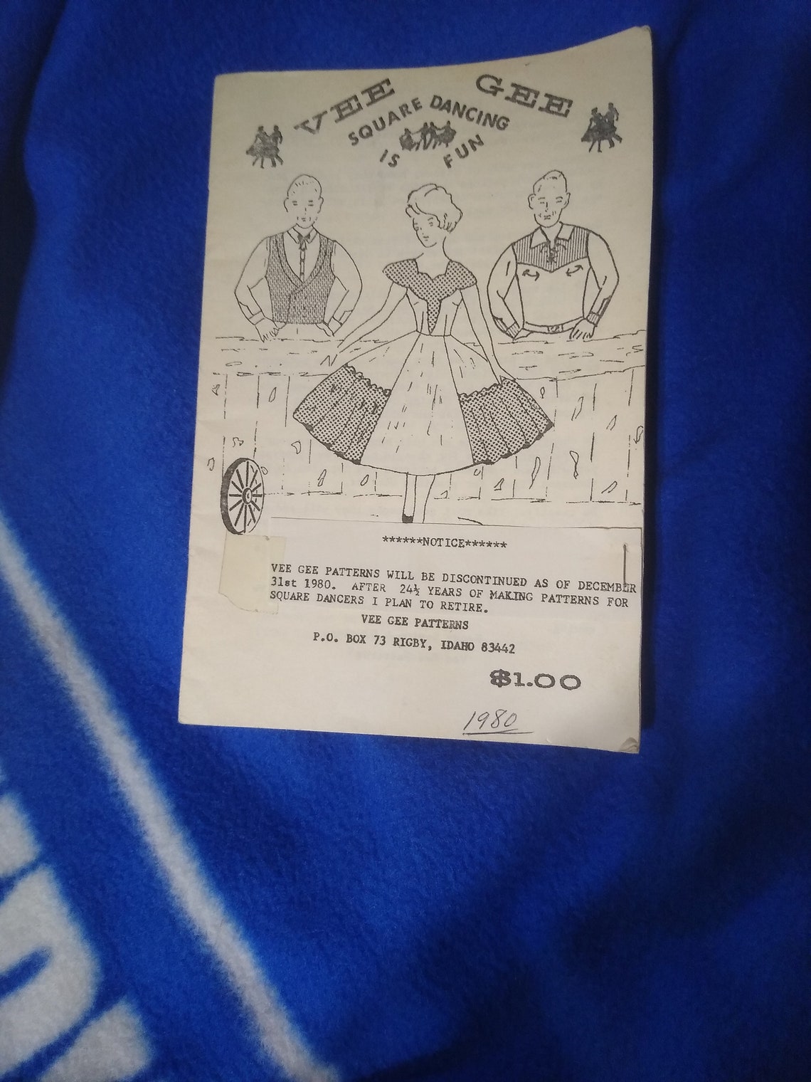 13 Vee Gee Square Dance Patterns (060) Sz. 16 - Etsy