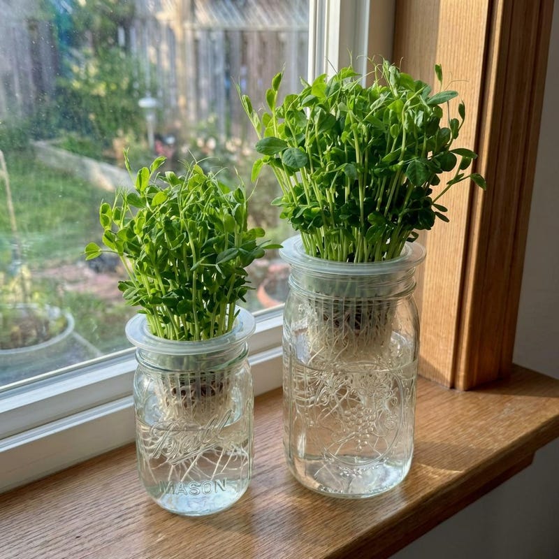 Hydroponic Kit Mason Jars - Etsy