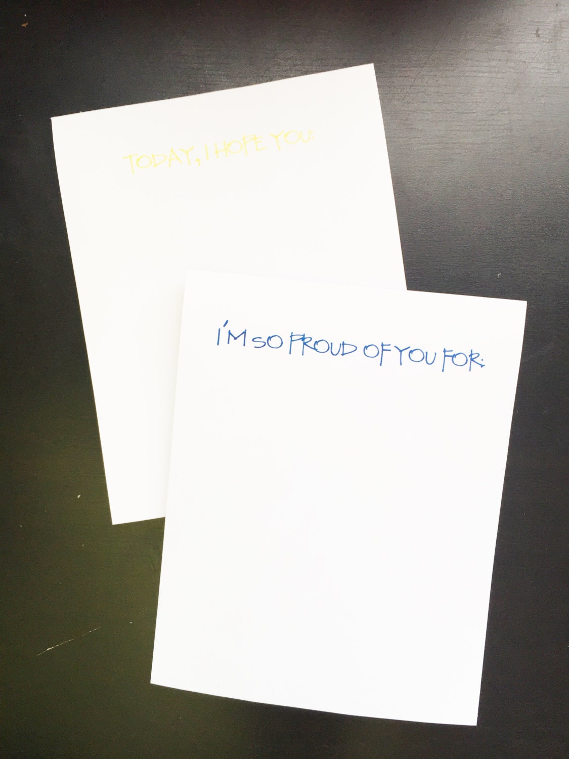 Lunchbox Notes - Notes From Mom and Dad - I Love You Because - Just ...