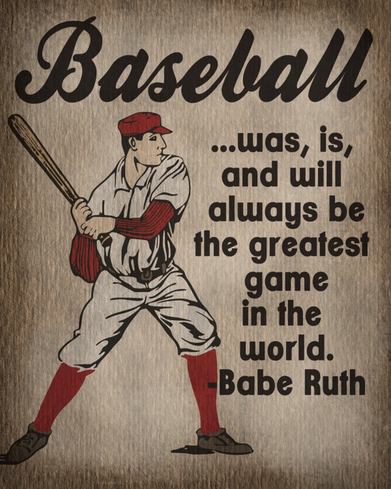 Inspirational Baseball Quotes By Babe Ruth