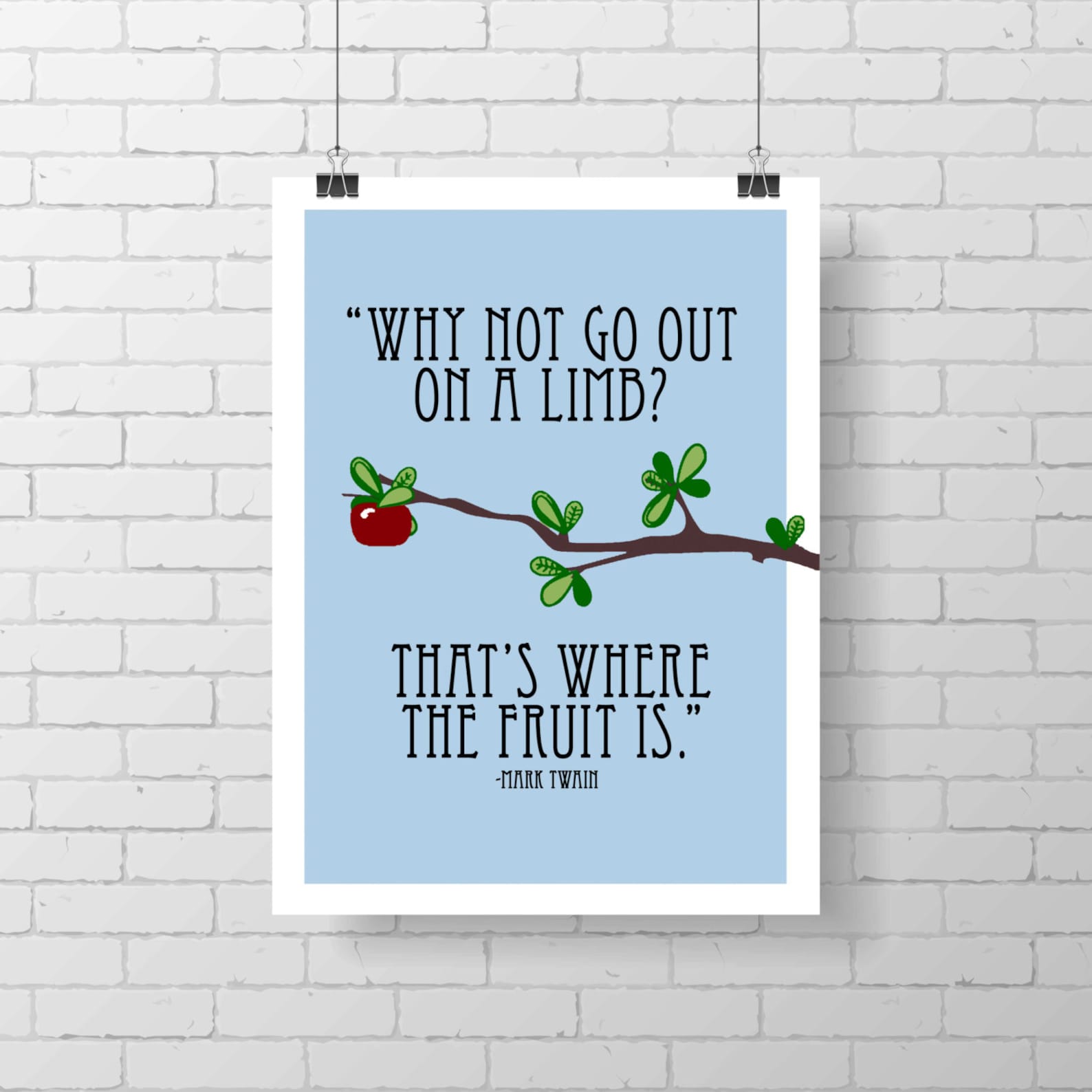 Inspirational Print - Kid Decor - Classroom Print - Why Not Go Out on a ...