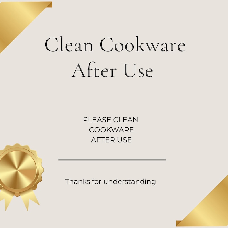 Clean After Use Sign - Etsy