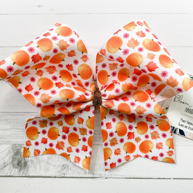 Fall Hair Bow - Etsy
