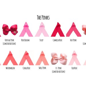 Baby Pink Hair Bow | Shades of Pink | Baby Pink Headband With Bow ...