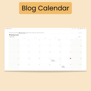 Notion Blog Planner Template Ultimate Marketing and Business Guide to ...