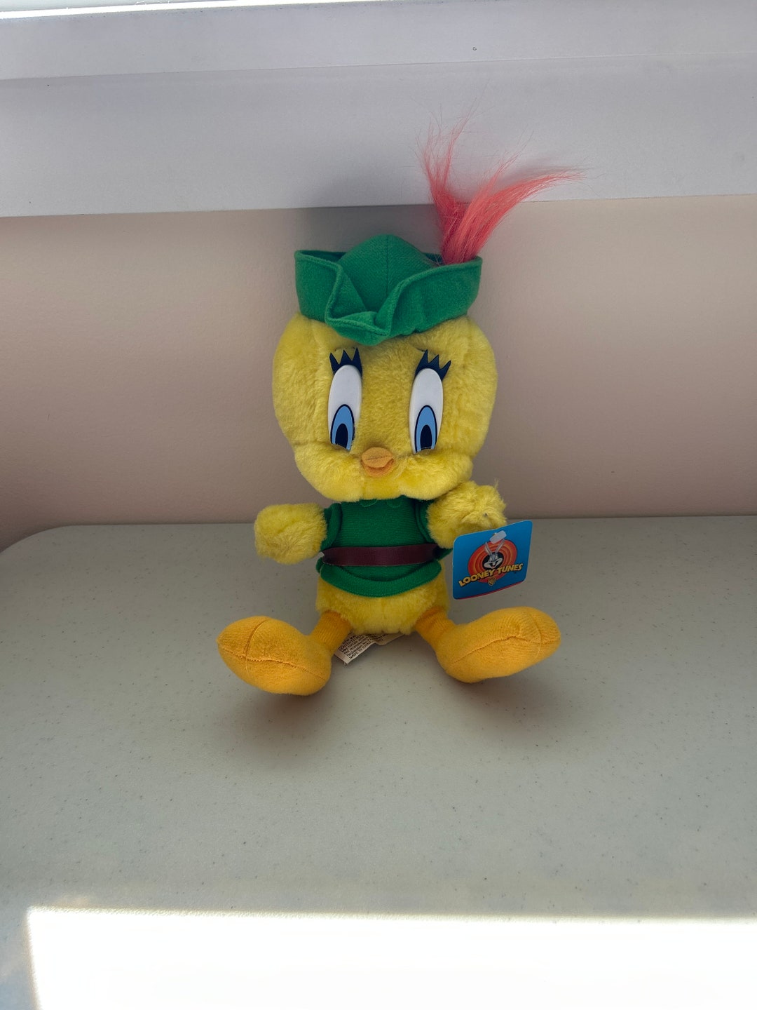 Tweety Bird Robin Hood 12” Plush 1997 at Velmasvintagetoys - Etsy