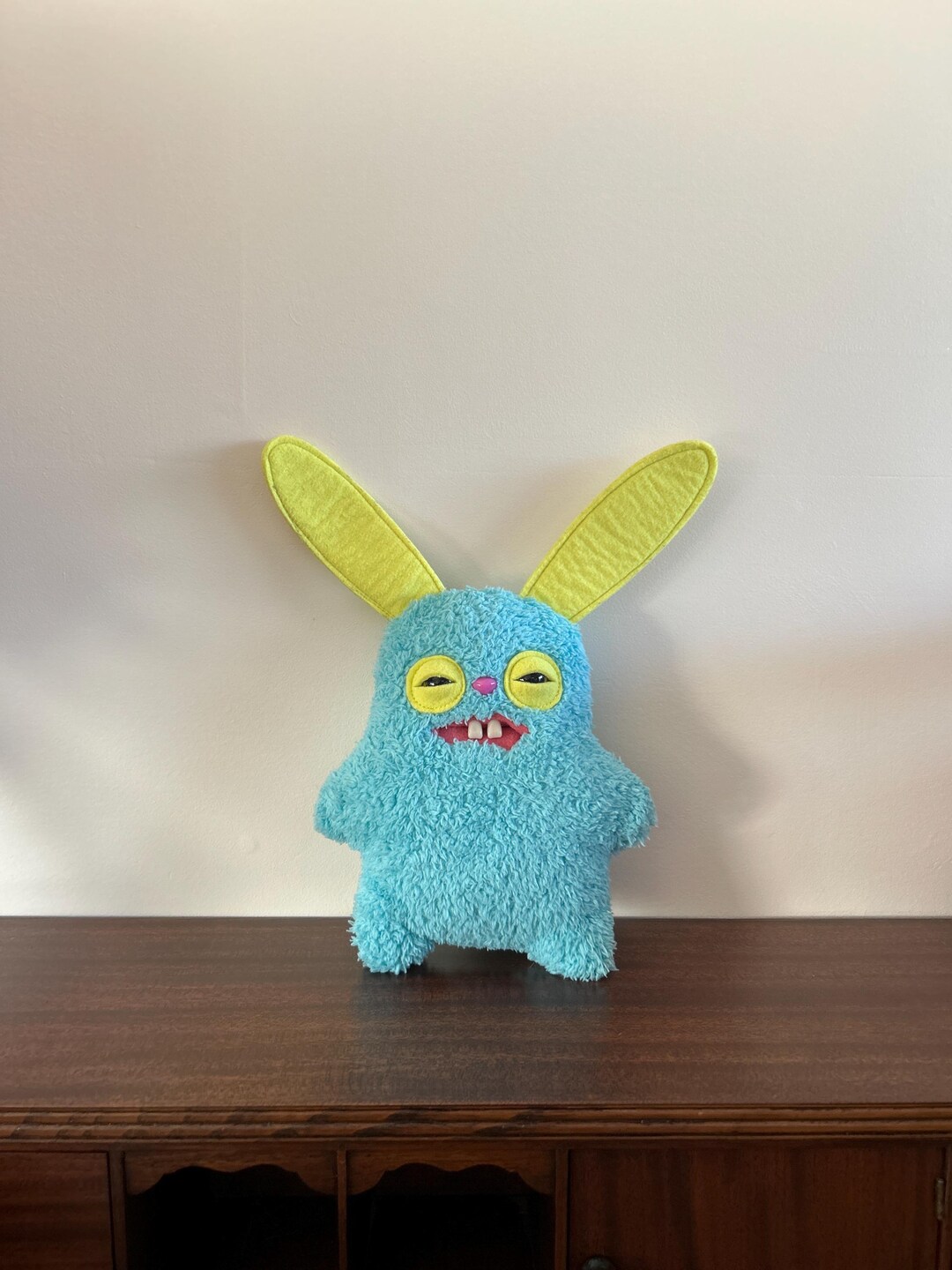 Fuggler 12, Light Blue Rabid Rabbit Plush Funny Monster at ...