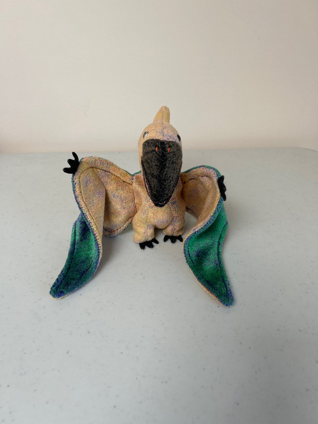 Pterodactyl Beanie Baby Swoop at Velmasvintagetoys - Etsy