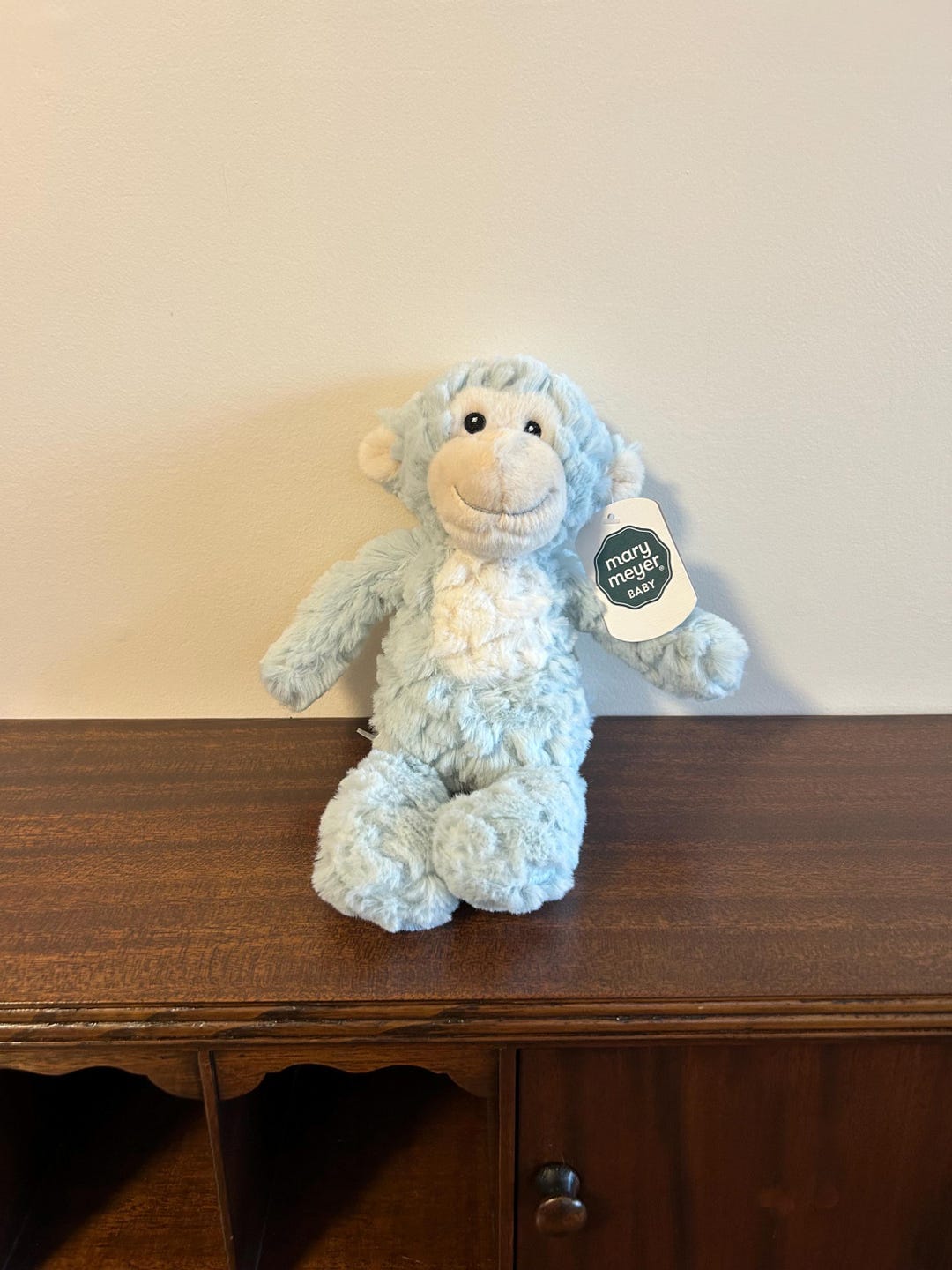 Seafoam Monkey Putty Nursery 11” Mary Meyer Plush at Velmasvintagetoys ...