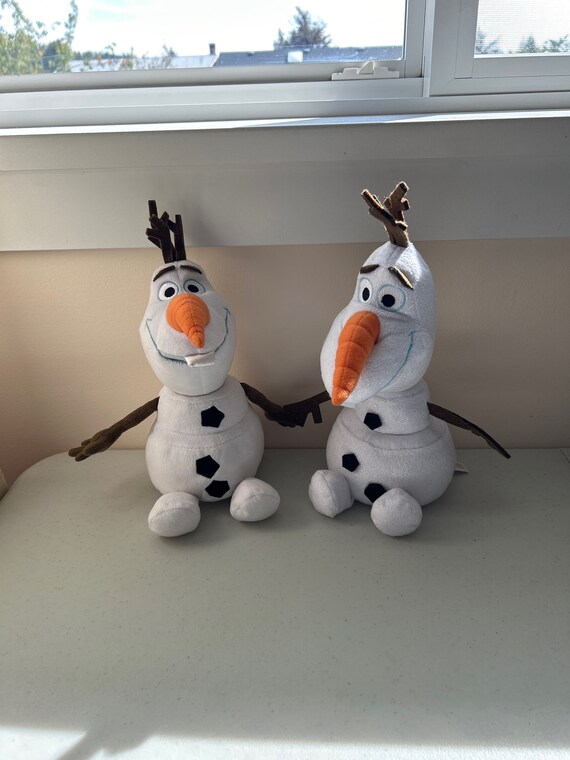 Plush olaf snowman store