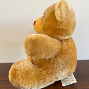Milton Funwear Teddy Bear 7” Seated Plush at Velmasvintagetoys - Etsy