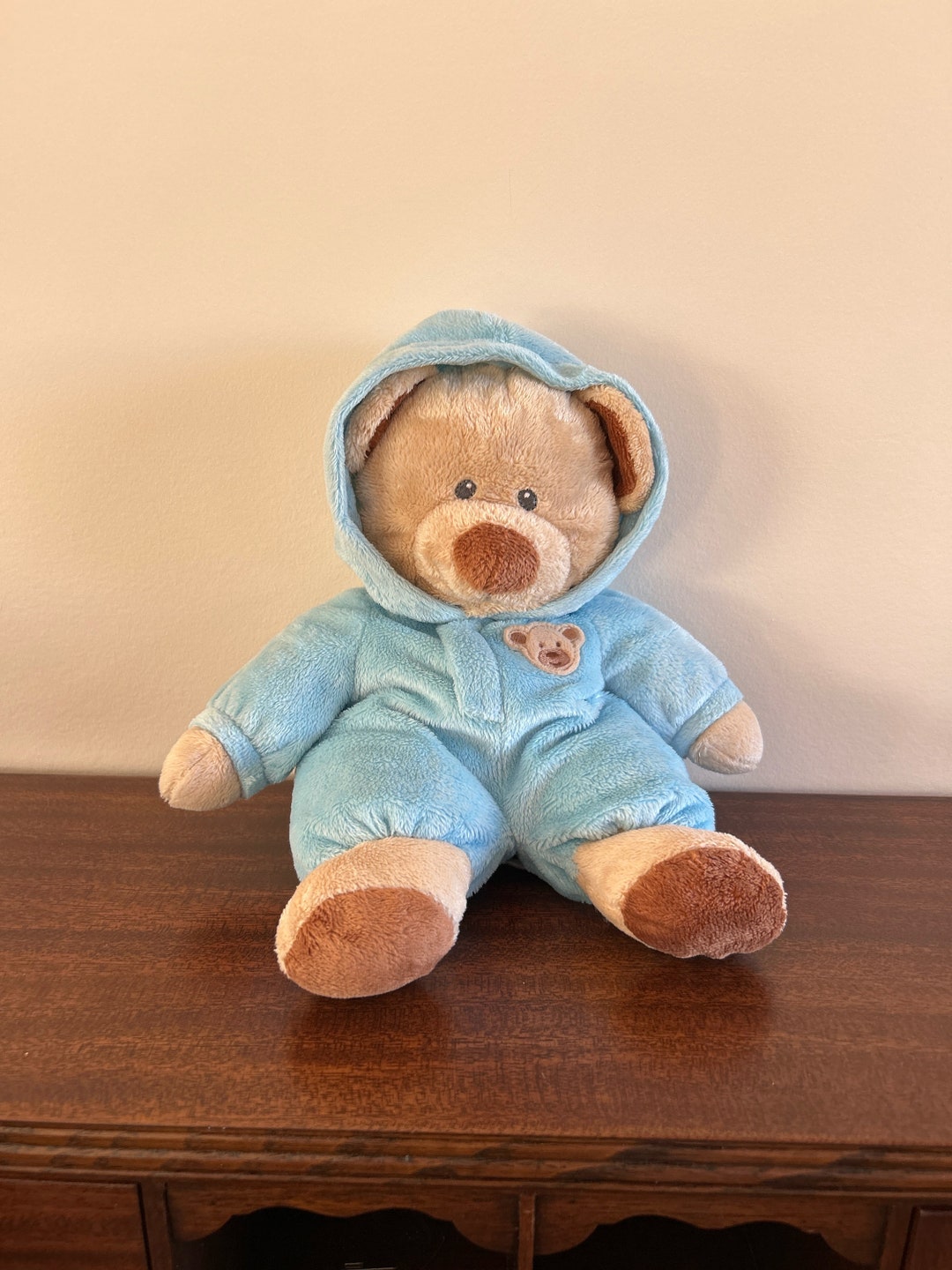 PJ Blue or Pink Bear 10 Ty Pluffies Collection at Velmasvintagetoys - Etsy