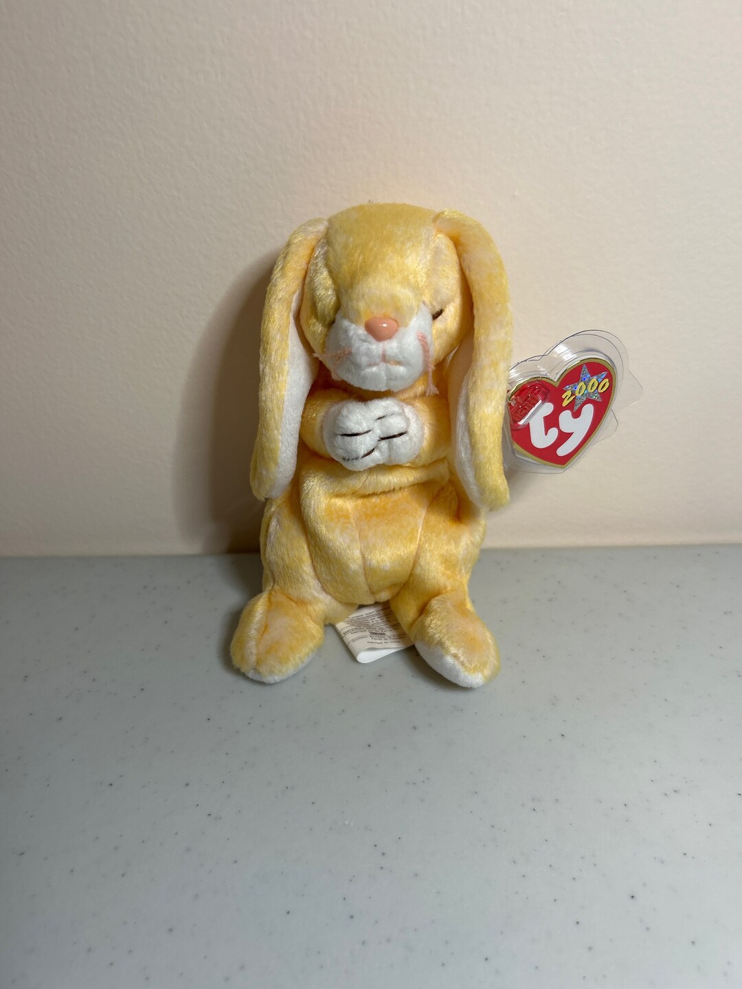 Grace the Praying Bunny Beanie Baby 5.5” at Velmasvintagetoys - Etsy