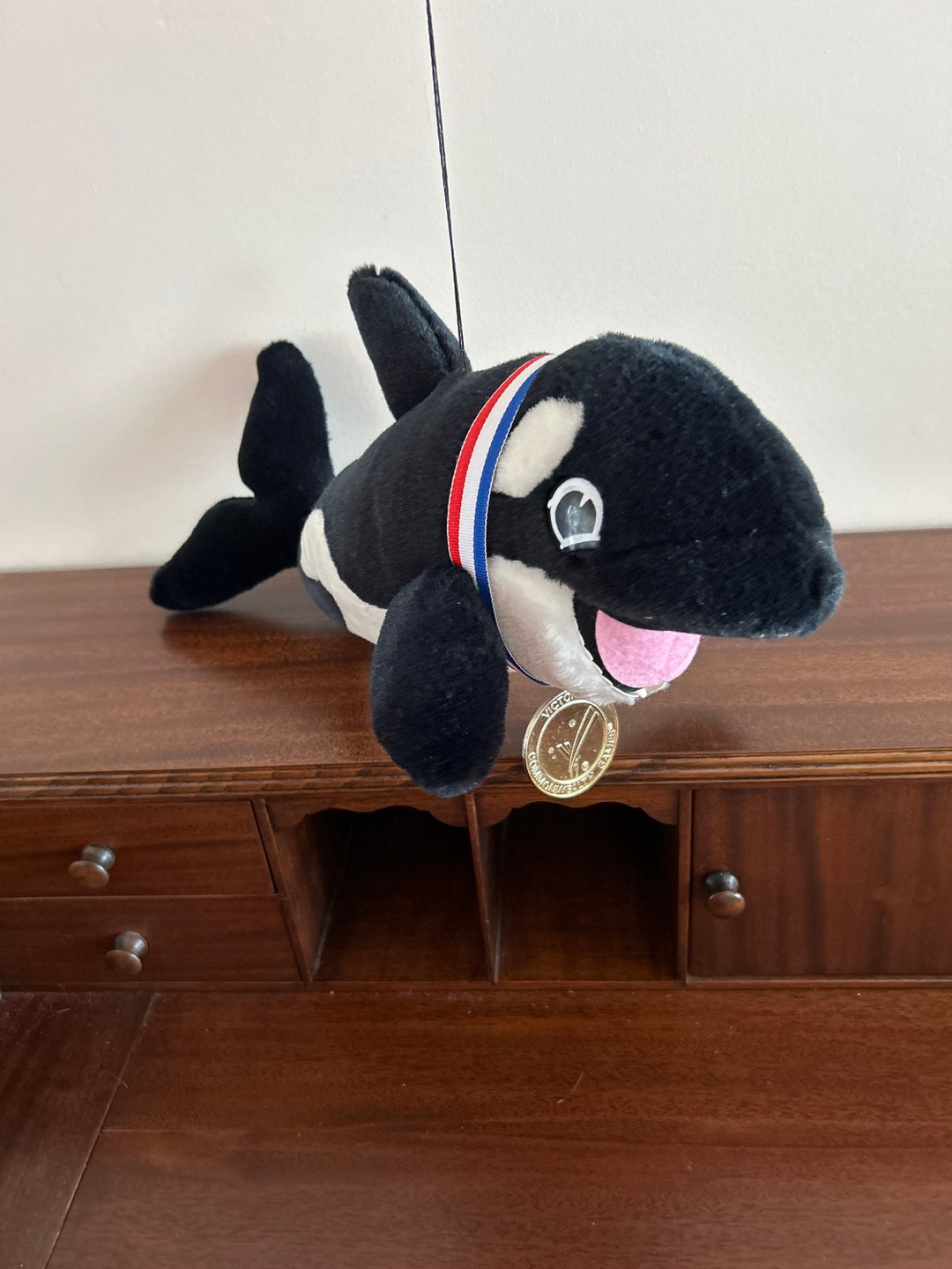 Whale Mascot 1994 Plush 15” Victoria Commonwealth Games at ...
