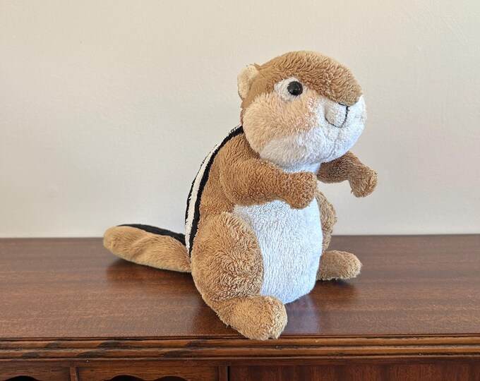 Chipmunk 7.5” Ganz Webkinz HM217 Plush at Velmasvintagetoys - Etsy