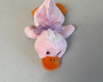 Pink Duck Plush - Etsy