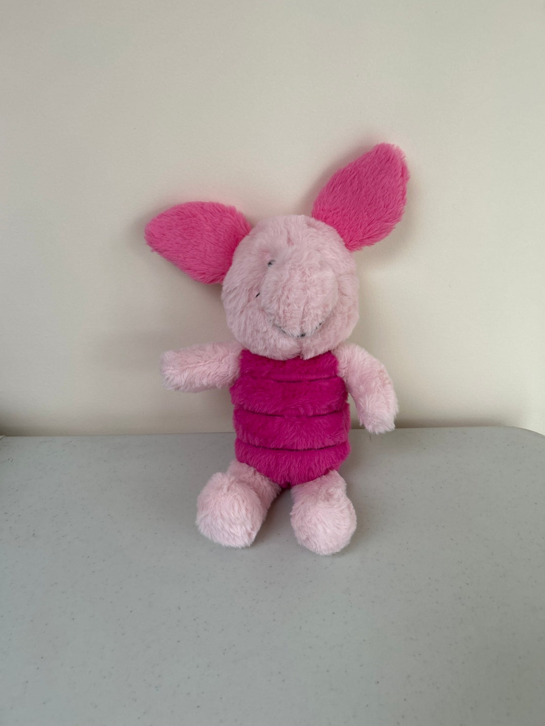 Piglet Disney Plush Pig 12 at Velmasvintagetoys - Etsy