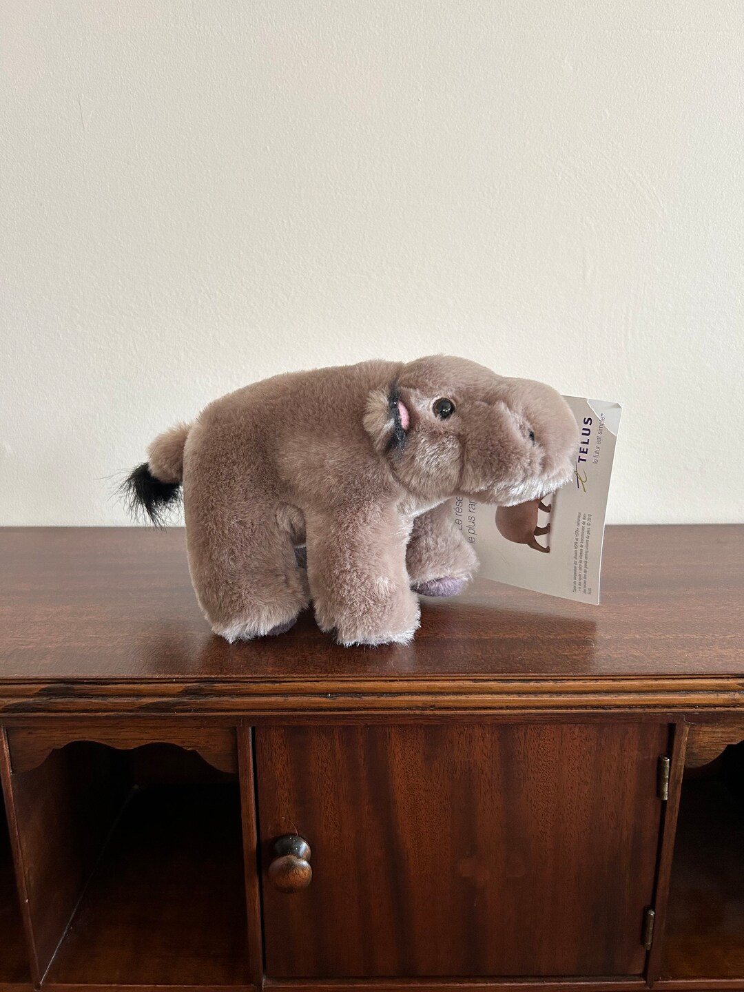 Hippo Telus 9” Plush Toy at Velmasvintagetoys - Etsy