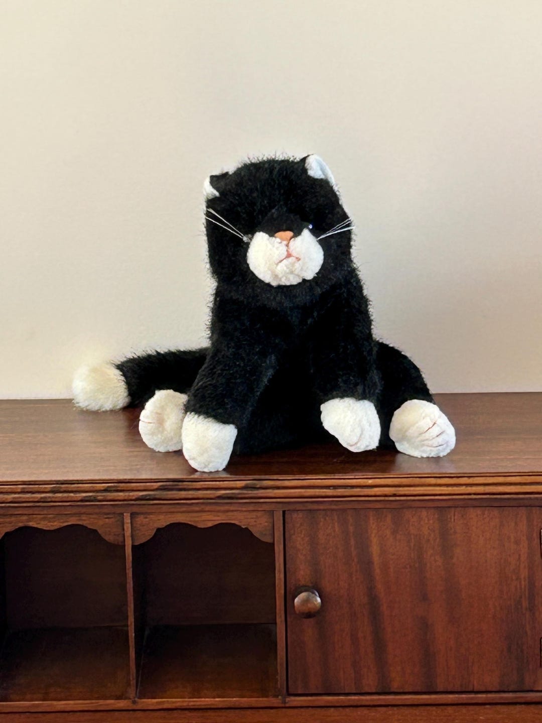 Shadow the 11” Ty 1997 Plush Tuxedo Cat at Velmasvintagetoys - Etsy