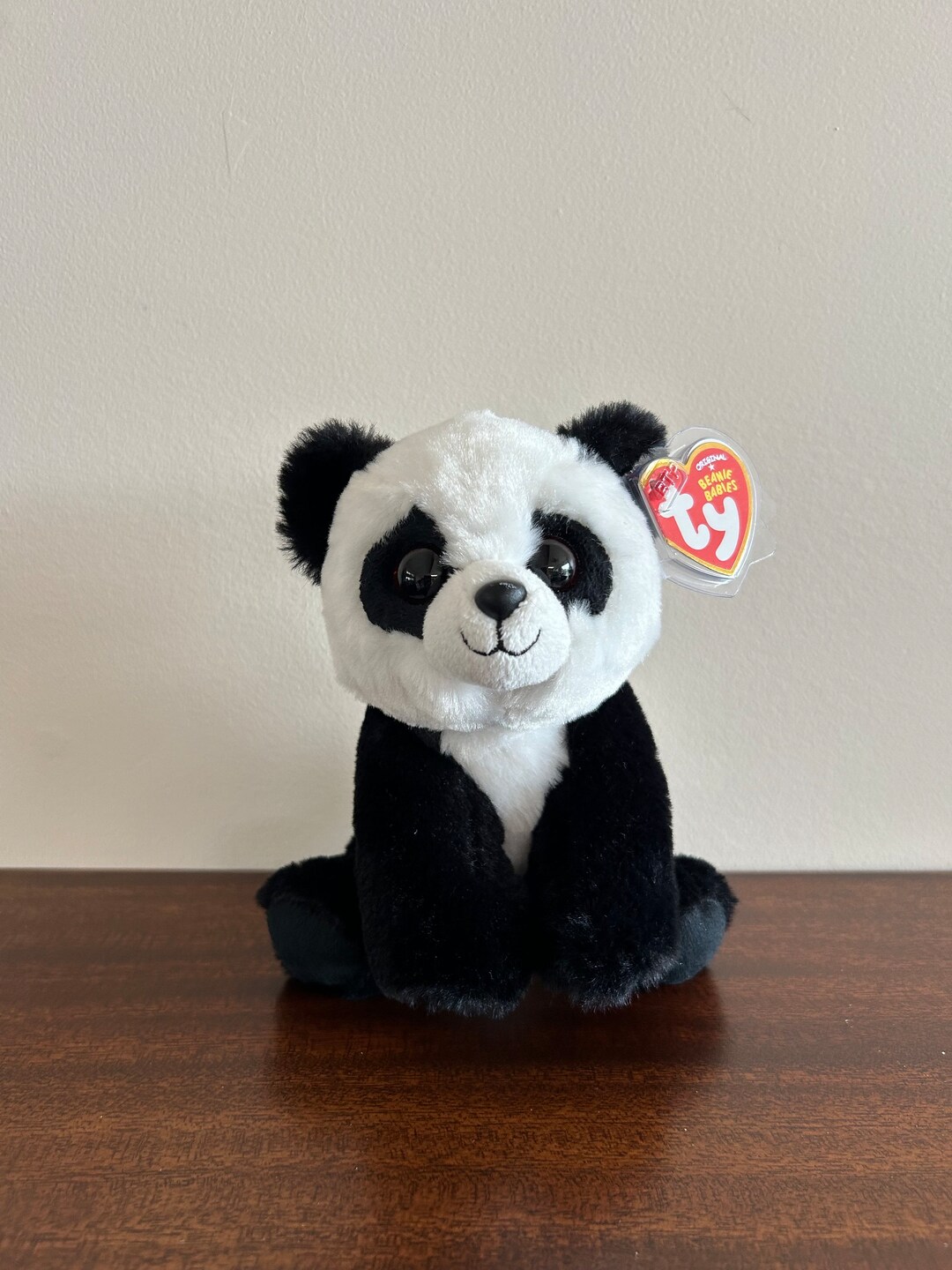 Baboo the Ty Panda 6 Beanie Baby With Amber Eyes at Velmasvintagetoys ...