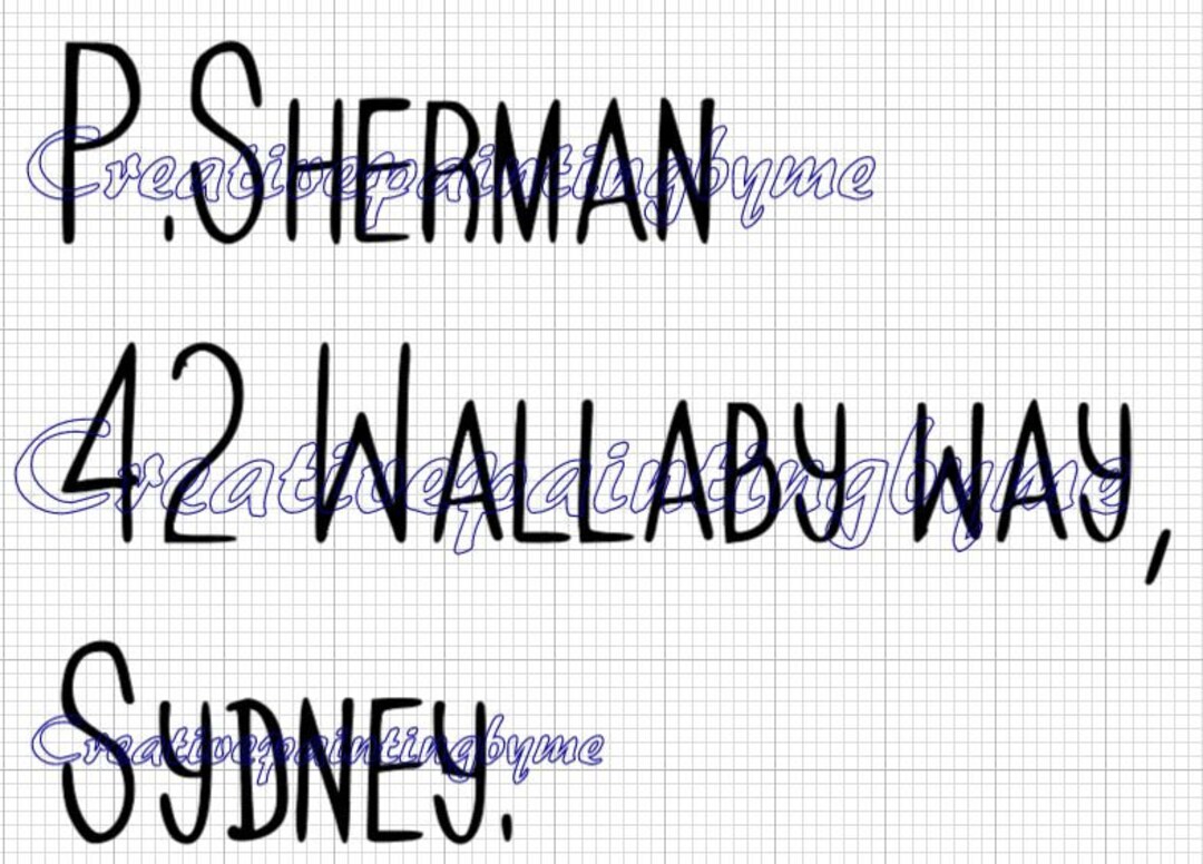 P. Sherman 42 Wallaby Way Sydney Digital Download, Just Keep Swimming ...