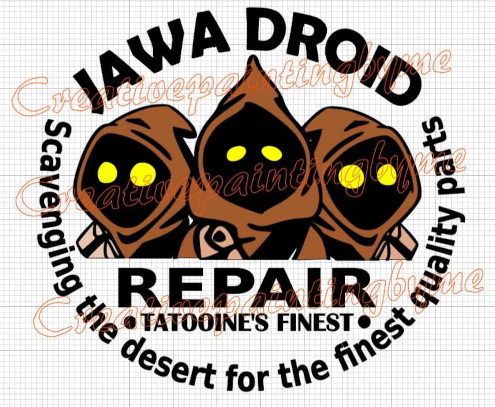 Jawa Droid Repair SVG Universal Design for All Fans Perfect - Etsy Australia