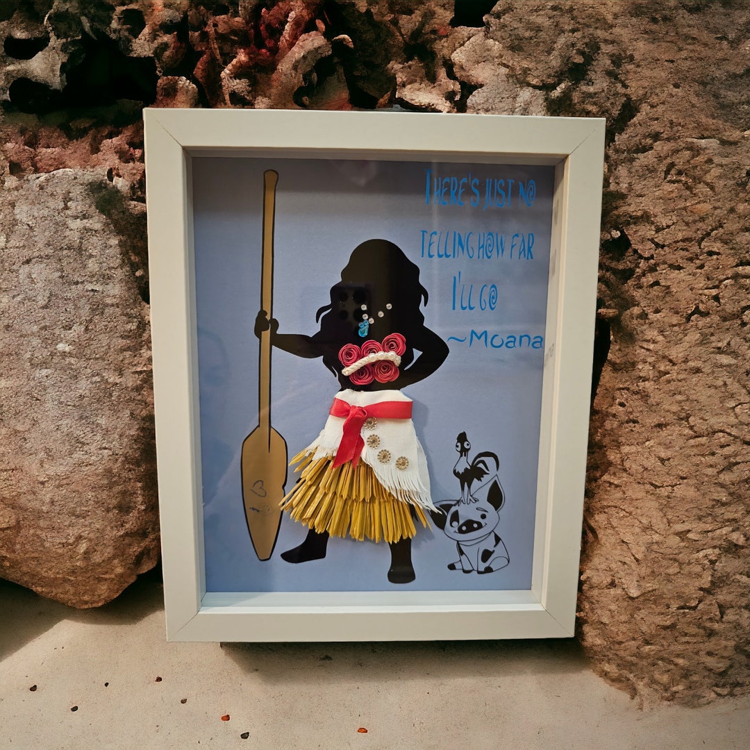 Moana Shadow Box 8x10 - Etsy