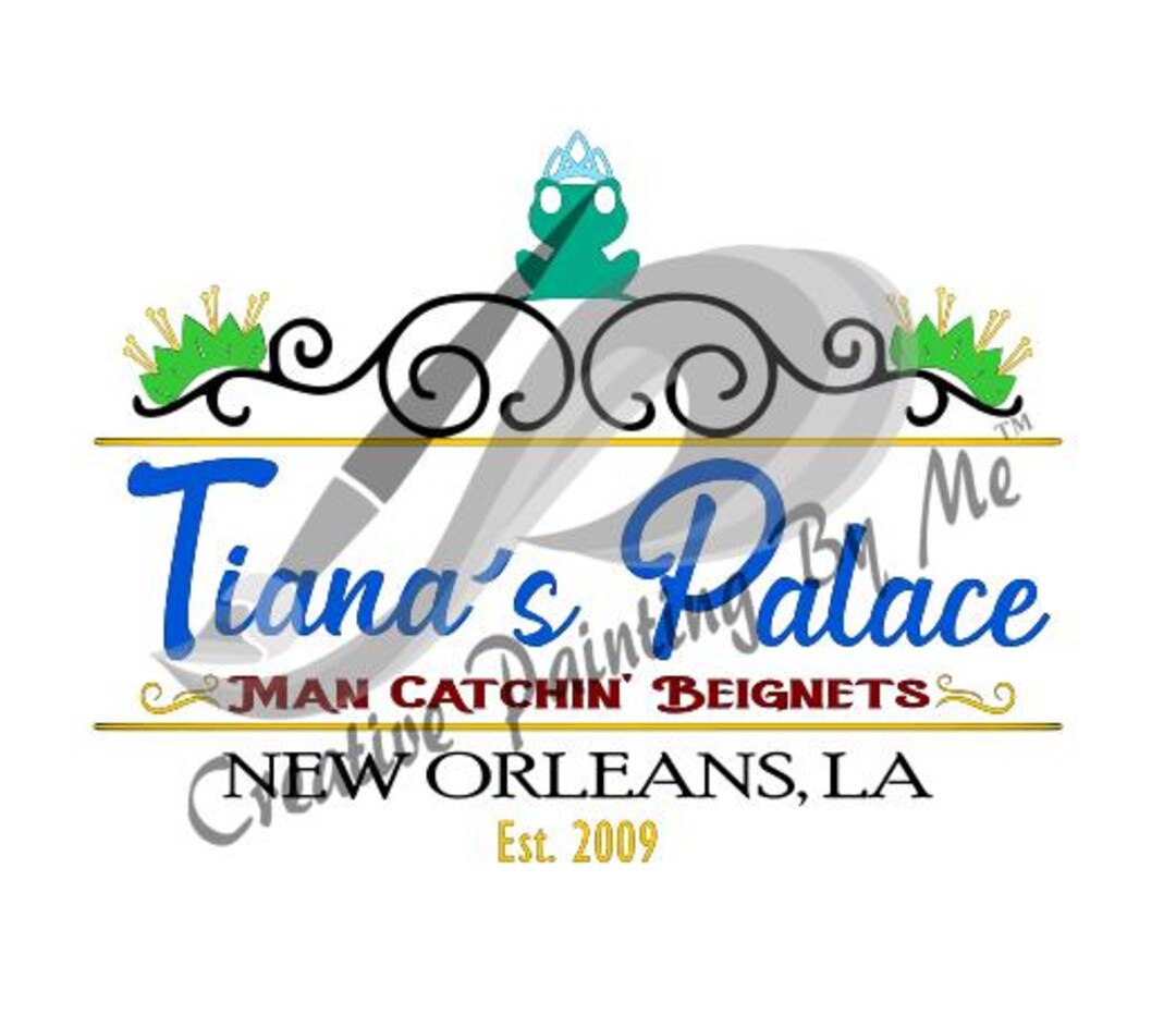 Tiana's Palace Beignets SVG, New Orleans Mardi Gras (digital Download ...