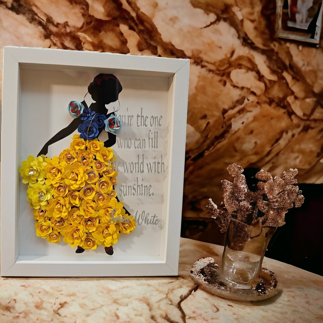 Snow White Shadow Box 8 X 10 - Etsy